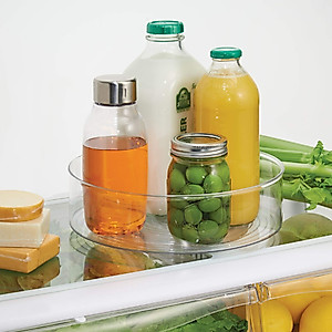 iDesign Fridge/Freeze Binz Turntable, Clear