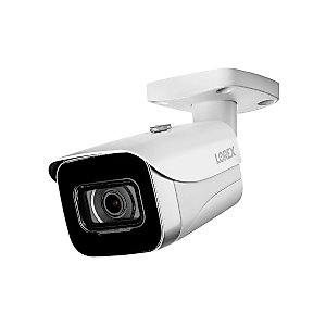 Lorex Fusion 4K Metal Bullet Camera – PoE Wired Home Security Add-On Camera - Motion Detection, Color Night Vision, Long Range IR, Weatherproof, Ultra HD Indoor & Outdoor Surveillance