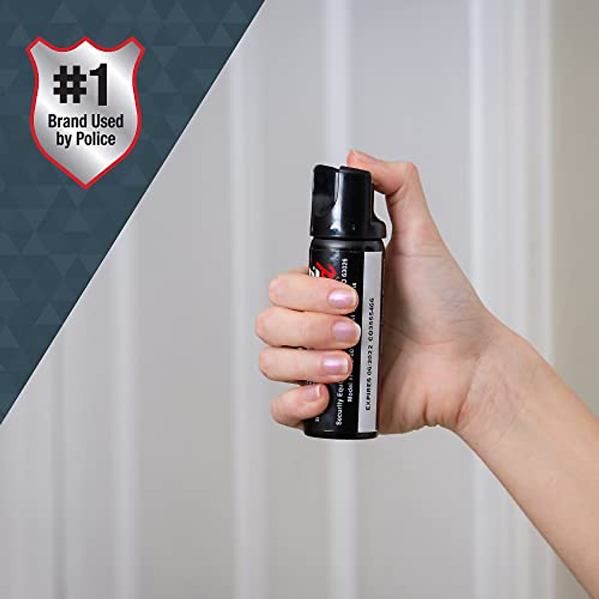 SABRE RED Home and Away Protection Kit, Includes One Pepper Gel Containing 17 Bursts, Has A 17-Foot (5-Meter) Range and Includes A Wall Mount, Pepper Spray Has 25 Bursts and A 10-Foot (3-Meter) Range
