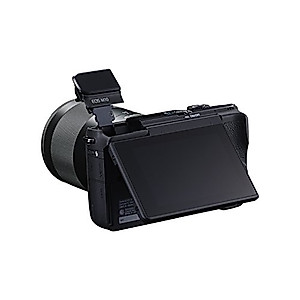 Canon EOS M10 Mirrorless Camera Kit EF-M 15-45mm f/3.5-6.3 and EF-M 55-200mm f/4.5-6.3 Image Stabilization STM Lenses (Black)