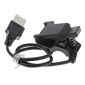 Prettyia Replacement Universal 3 Pin USB Cable Charging Cable Wristband Watch