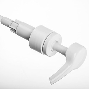 Okllen 12 Pack 16 Oz Plastic Pump Bottles, Empty Refillable Container Liquid Soap Dispenser for Shampoo, Lotion, Cleaning Products, Kitchen, Bathroom, Clear Square