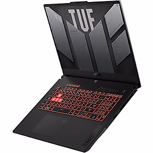 ASUS TUF 17.3" 144Hz FHD IPS Gaming Laptop 2023 New | AMD Ryzen 7 7735HS 8-Core | NVIDIA Geforce RTX 4050 | RGB Backlit Keyboard | WiFi 6 | 48GB DDR5 2TB SSD | Win11 Home