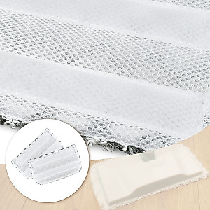 2 Pcs Steam Mop Replacement Pads, Steam Mop Pads Compatible Model Shark Steam Mop S1000 S1000A S1000C S1000WM S1001C SK410 SK435CO SK460 SK140 SK141 S3101 S3250 S3251 S10001C S1200 SK3102 SK3251