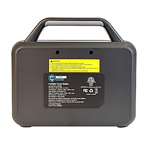 Portable Power Station | Massimo Back up Battery with Built-in AC/DC/USB Outlets | CPAP Power Supply, Solar Generator(Solar Panel Not Included) (300W)
