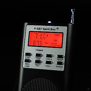 SB7 Spirit Box for Ghost Hunting - Newest Model with FM+AM
