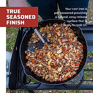 Camp Chef 14" Seasoned Cast Iron Skillet