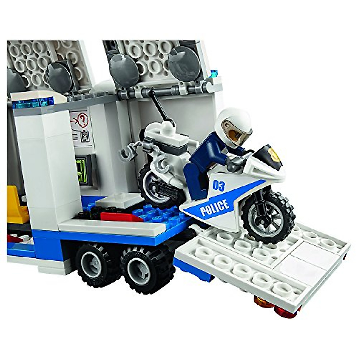 LEGO City Police Mobile Command Center Truck 60139 Building Toy, Action Cop Motorbike and ATV Play Set for Boys and Girls Aged 6 to 12 (374 Pieces)