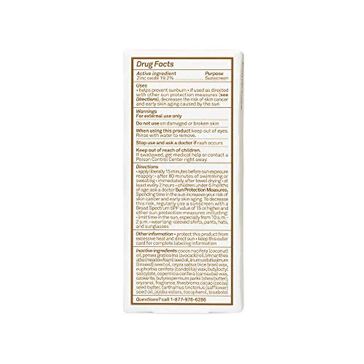 Sun Bum Mineral SPF 50 Sunscreen Face Stick | Vegan and Reef Friendly (Octinoxate & Oxybenzone Free) Broad Spectrum Natural Sunscreen with UVA/UVB Protection | .45 oz