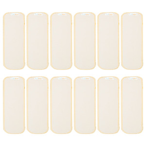 ALVABABY 12PCS Newborn Cloth Diaper Insert,Less Than 12pounds 3 Layers Cloth Diaper Inserts, Super Soft Inserts,Reusable Cloth Diaper Inserts Overnight 12SX