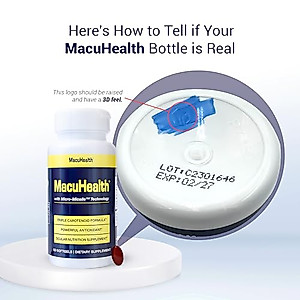 Macuhealth Triple Carotenoid Formula - Eye Vitamins for Adults - 90 Softgels, 3 Month Supply