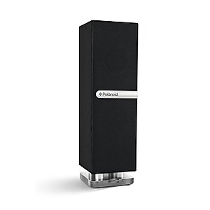Polaroid PBT3001BK Mini Bluetooth Speaker, Slim, Single-Tower Design (Black)