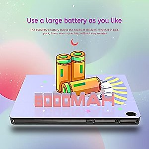 Kids Tablet, Android Tablets, 10.1" Display Quad-Core Processor 2GB RAM 32GB Storage, 8MP Cameras WiFi & Bluetooth, 6000 mAH Long Battery Life, With Parental Control Kids Software Tablet for Children.