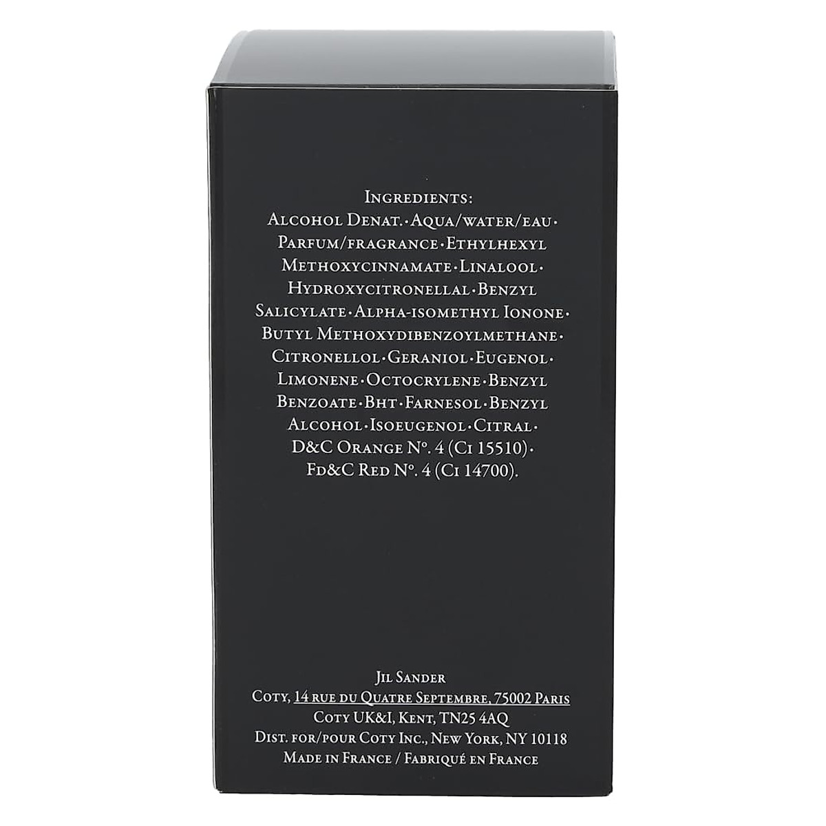 Jil Sander #4 By Jil Sander For Women. Eau De Parfum Spray 3.4 Ounces