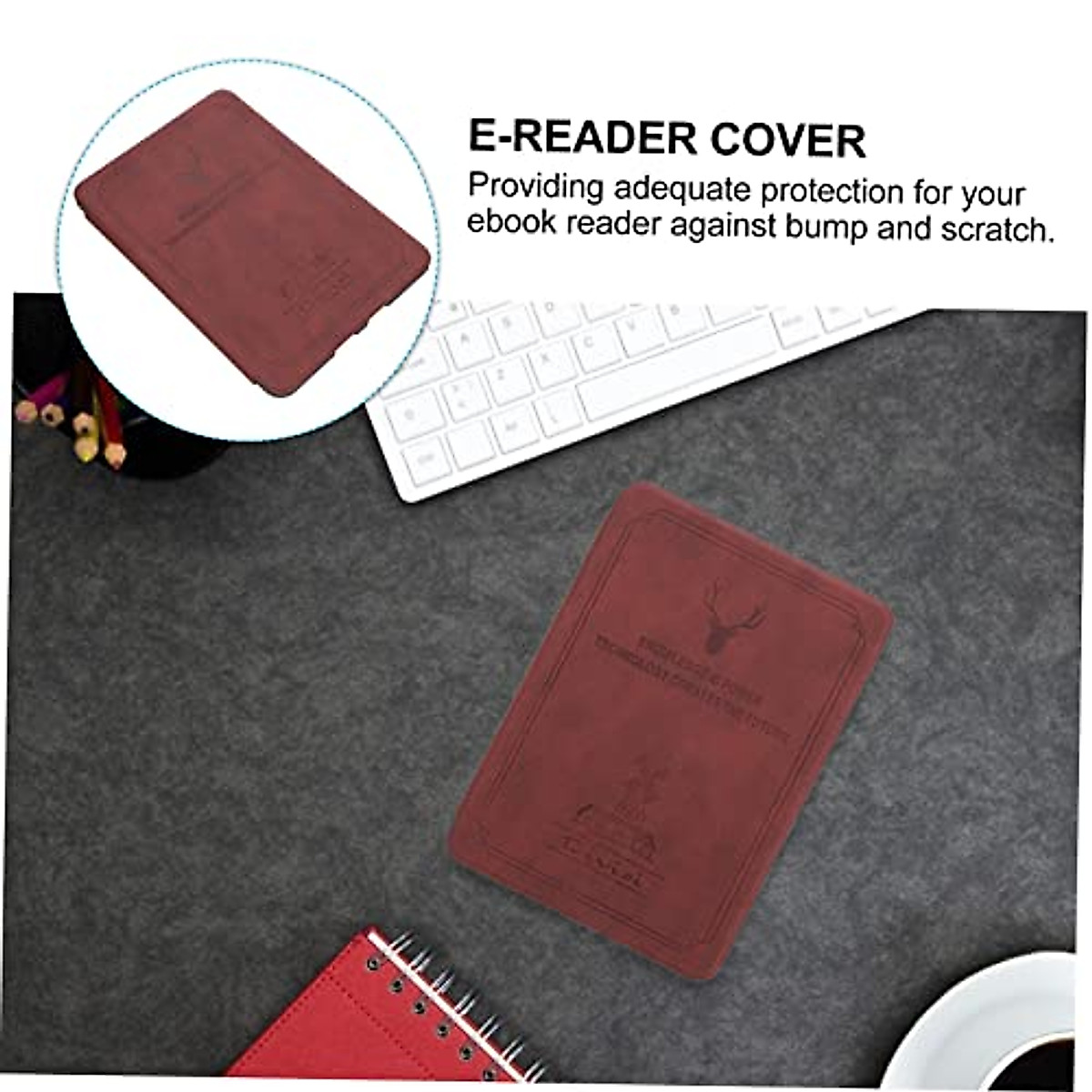 Milisten Magnetic Case 3 Pcs Protective Case Case for Tablet Folding Ereader E- Reader Shell Ereader Replacement Pattern Protective Case E- Reader TPU Electrocase
