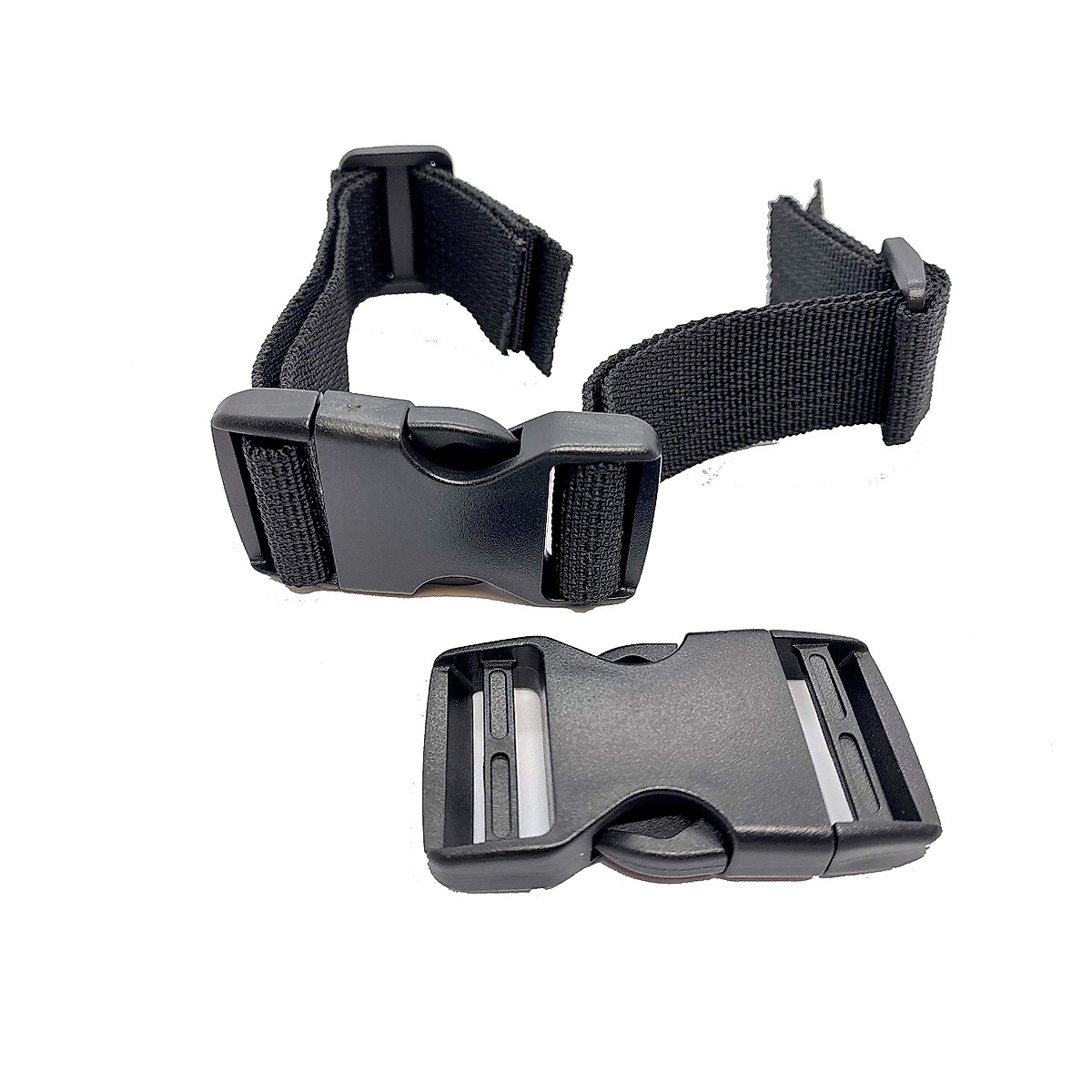 Macho River Collection *MRC* Children, Teen, Adult Adjustable Backpack Chest Strap (Turquoise/Black)