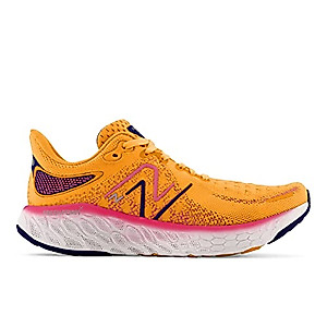 New Balance Women's Fresh Foam X 1080 V12 Running Shoe, Vibrant Apricot/Vibrant Pink/Night Sky, 8