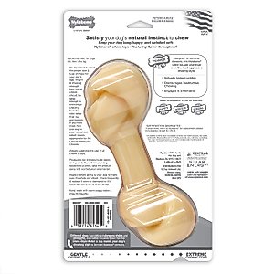 Nylabone Power Chew Mega Knot Bone Big Dog Chew Toy Mega Knot Chicken XX-Large/Monster (1 Count)