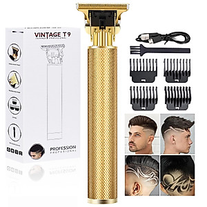 Hair Clippers for Men,Cordless Rechargeable Hair Trimmer Metal Body Cutting Grooming Kit Beard Shaver Barbershop Professional