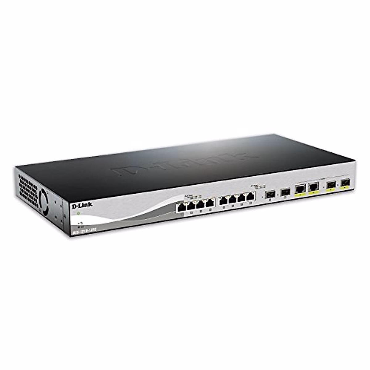 D-Link Systems 12-Port 10GBASE-T Web Smart Switch & 2 SFP+ Ports & 2 10GBASE-T/SFP+ Combo Ports (DXS-1210-12TC)