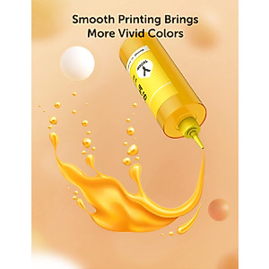 Hiipoo 2000ml Sublimation Ink Refilled Bottles Work with WF7710 ET2760 ET2720 ET2803 ET2800 ET15000 C88 C88+ Inkjet Printers Heat Press Transfer on Mugs Plates T-Shirts Pillows Phone Case