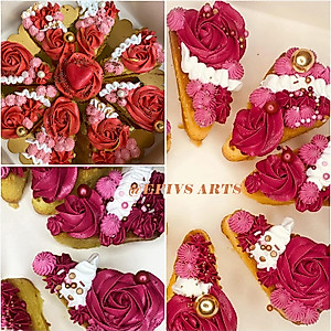 EFIVS ARTS 8 Cavity Cake Slice Mold Scone Pan Mold Pizza Slice Baking Mold Cornbread Mold Mousse Cake Pizza Mold Triangle Soap Mold