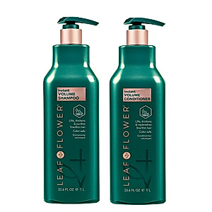 Leaf & Flower Instant Volume Shampoo & Conditioner 33.8 oz Duo