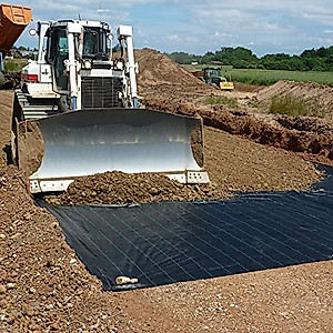 Driveway Fabric, 6x300 ft Road Fabric Commercial Weed Barrier Fabric, Landscape Fabric Heavy Duty 3.5OZ French Drain Fabric for Erosion Control,Landscape Fabric,Weed Barrier,Construction Projects