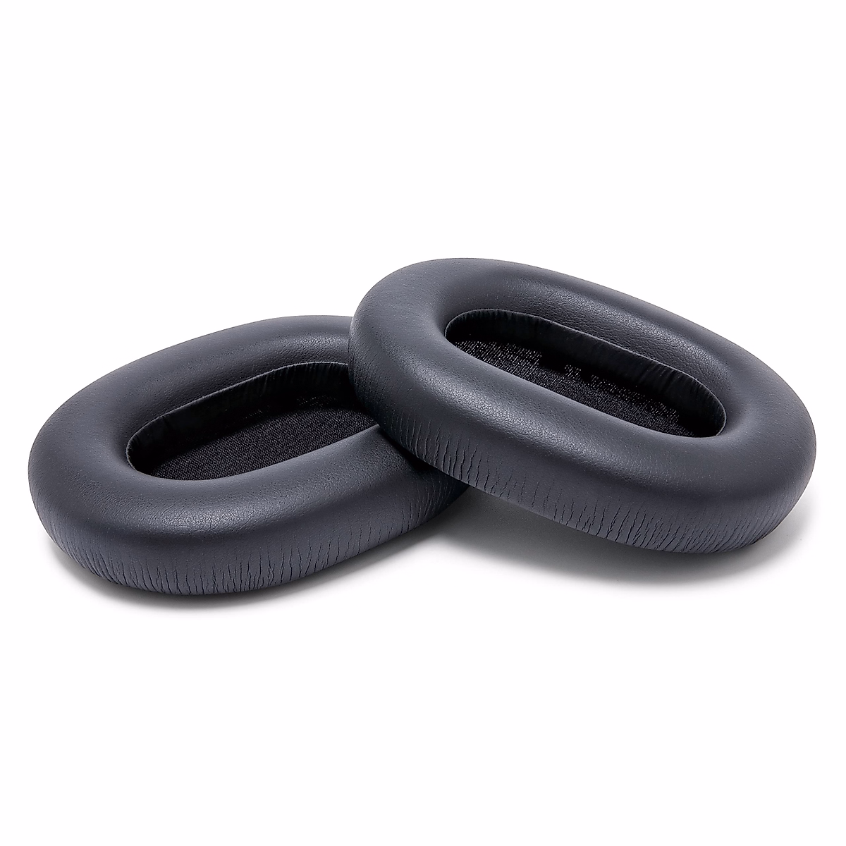 WC Wicked Cushions Extra Thick Earpads for Sony XM5 - Soft PU Leather Cushions, Luxurious Noise Isolating Memory Foam, Added Thickness | Black