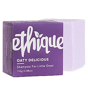Ethique Oaty Delicious - Gentle Solid Shampoo Bar for Babies and Kids - Vegan, Eco-Friendly, Plastic-Free, Cruelty-Free, 3.88 oz (Pack of 1)