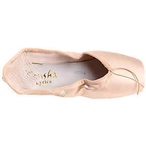 Sansha Women's LYRICA-W, Peach/Pink/Satin, 6 M US