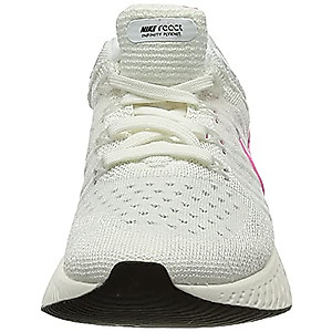 Nike Womens React Infinity Run FK 2 Running Trainers DJ5396 Sneakers Shoes (UK 6.5 US 9 EU 40.5, White Black sail Pink Blast 100)