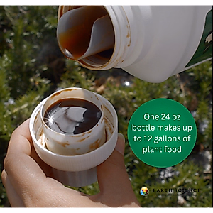 Earth Science Udder Magic Concentrated Plant Food for Indoor & Outdoor Plants – Nutrient Rich Fertilizer for Bigger Harvests & Blooms - Seed Starter for Vegetables, Flowers, Herbs, Succulents (30oz)