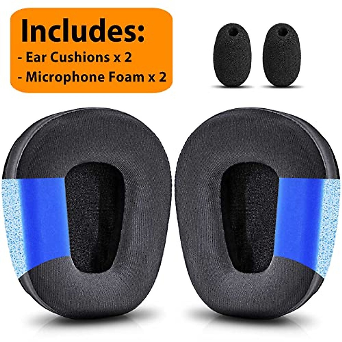 B450-XT B550-XT Kit Replacement Ear Pads Cushion Compatible with B450-XT B550XT Headset I B450 B550 XT Accessories (Cooling Gel)
