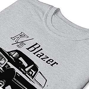 1971 Chevy K5 Blazer Short-Sleeve Unisex T-Shirt Sport Grey