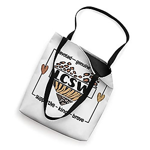 LCSW Appreciation Licensed Clinical Social Worker Tote Bag