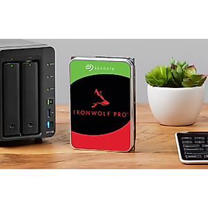 Seagate IronWolf Pro 10TB NAS Internal Hard Drive HDD –CMR 3.5 Inch SATA 6Gb/s 256MB Cache for RAID Network Attached Storage, Data Recovery Service – Frustration Free Packaging (ST10000NEZ008)