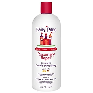 Fairy Tales Rosemary Repel Daily Kids Conditioning Spray REFILL– Kids Like the Smell, Lice Do Not, 32 fl oz. (Pack of 1)