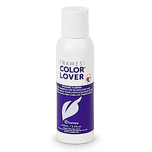 Framesi Color Lover Dynamic Blonde Purple Shampoo, 3.4 fl oz, Violet Shampoo for Color Treated Hair