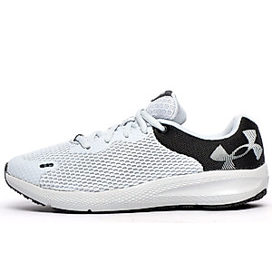 Under Armour Women's Charged Pursuit 2 BL, Halo Gray (100)/Jet Gray, 8 M US