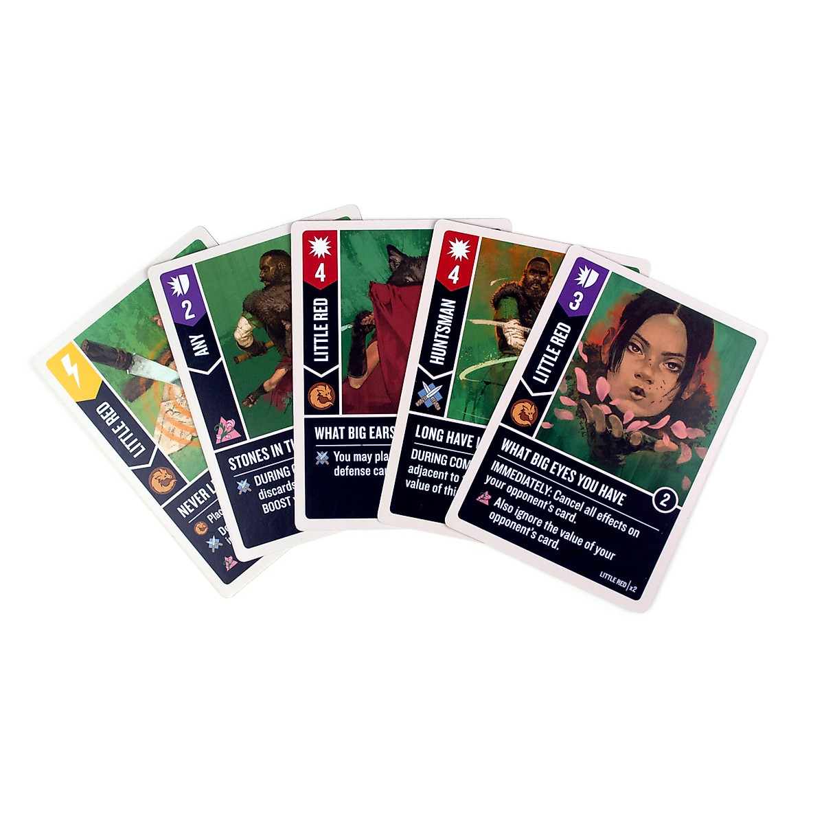 Restoration Games Unmatched Little Red Riding Hood Vs. Beowulf, Black