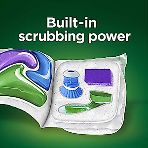 Cascade Platinum Dishwasher Pods, ActionPacs Dishwasher Detergent with Dishwasher Cleaner Action, Fresh Scent, 36 count