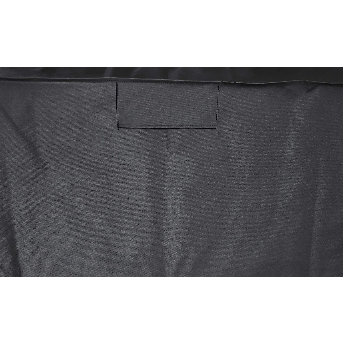 BroilPro Accessories XL Patio Ottoman Cover with Straps and Handles, Heavy Duty Outdoor Furniture Winter Cover for Keter, Suncast, Lifetime Storage Box (63"(L)26"(D)28.3"(H))