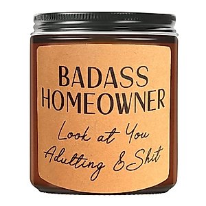 Candles Gifts for Home - House Warming Gifts New Home Women Men - Funny Housewarming Gifts for New House - New Home Candle for homeowner