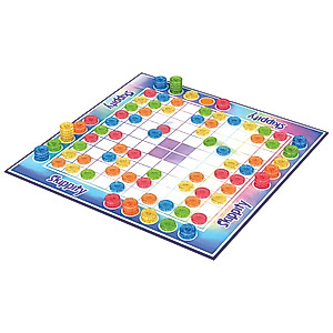 MindWare Skippity – Jump-and-Capture Board Game for 2 to 4 Players – Twist on Checkers – 100pc – Fun for Kids & Adults, Ages 5+