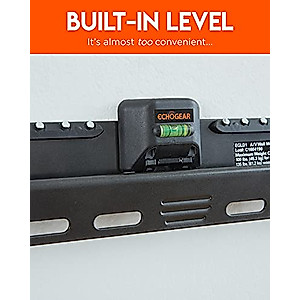 ECHOGEAR No Drill TV Drywall Mount - Slim No Stud Design Holds TVs Up to 100lbs with Nails - Easy Install with No Drilling Required