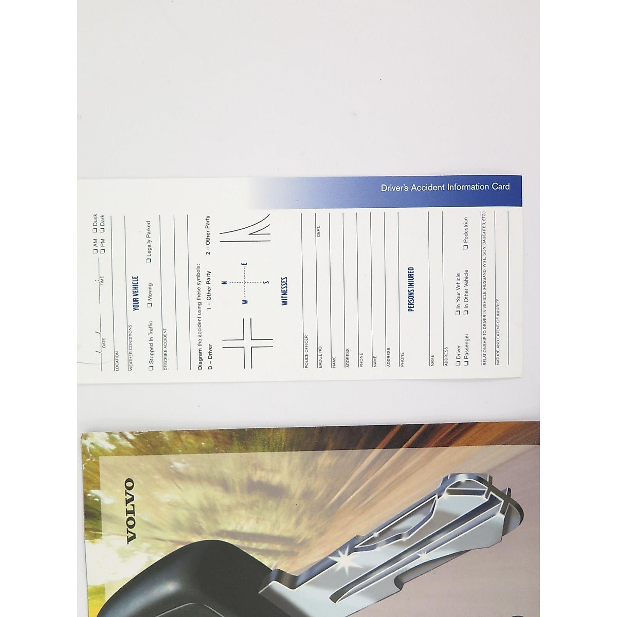 2001 Volvo S60 Owners Manual