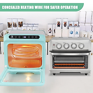 Goodcrafter Sublimation Oven Machine 110V Convection Oven for Sublimation Blanks Mugs Tumblers Cups Water Bottles Bulk Printing with Mini Heat Gun,Heat Shrink Bag,Heat Resistant Tape,Glove.