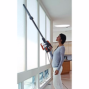 SharkNinja HV301 Rocket Stick Vacuum, Orange and Gray - Renewed, 1 Count (Pack of 1) (Renewed)