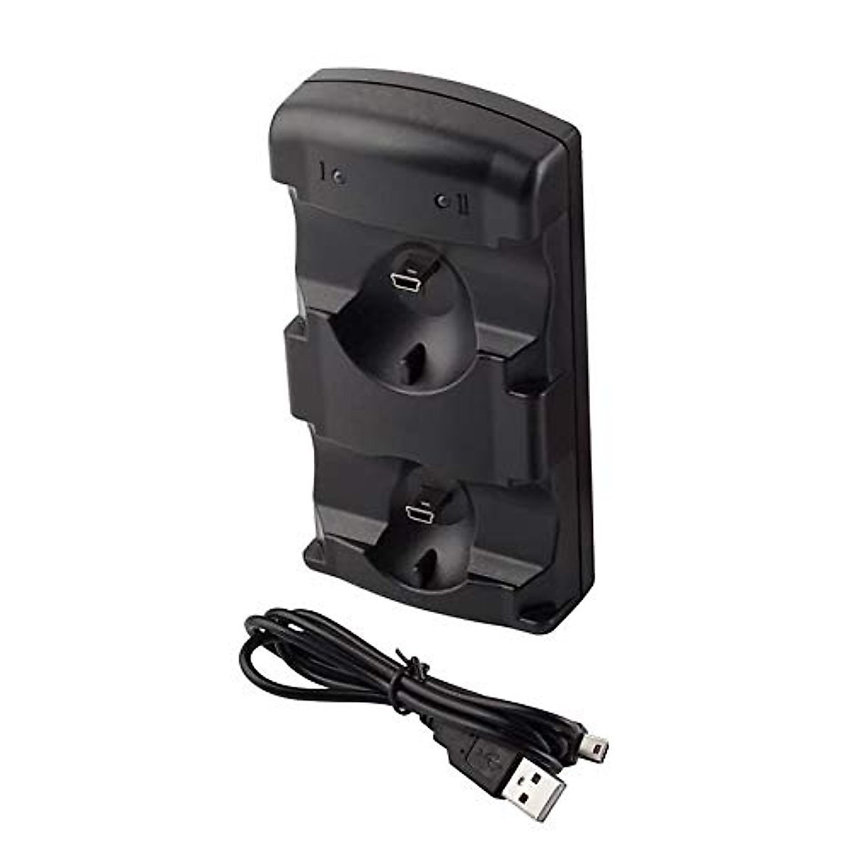 VSEER PS3 Controller Charging Dock Charging Station 2 in 1 with LED light Indicator Compatible for Original PS3/MOVE Controller, Black